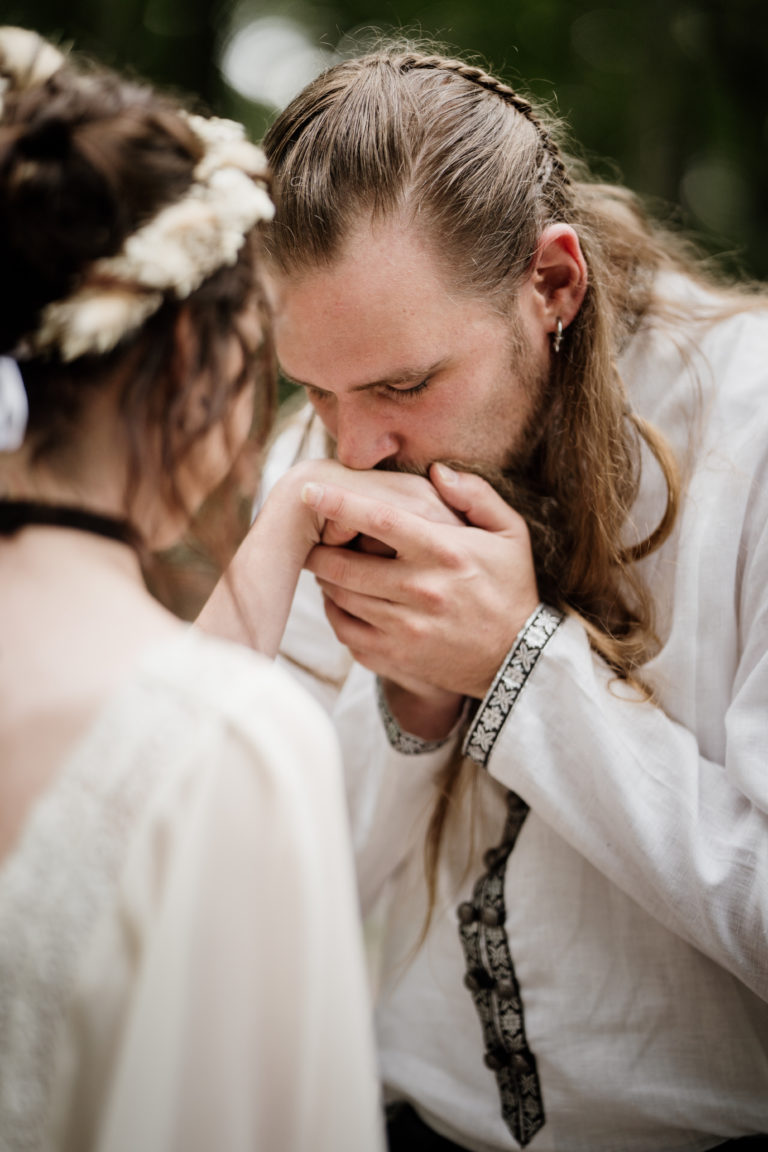 Viking Wedding at The Swan Barn Door Venue - Aspen Avenue