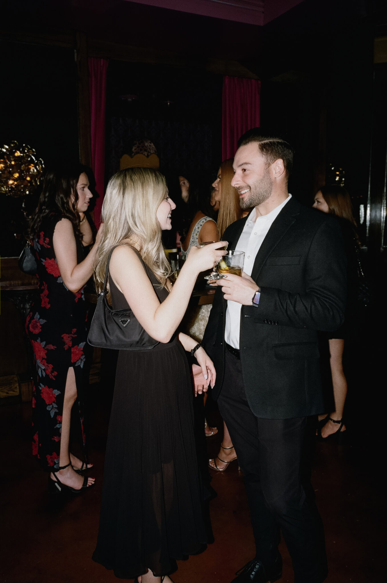 Chicago's Untitled Supper Club Engagement Session at - Aspen Avenue